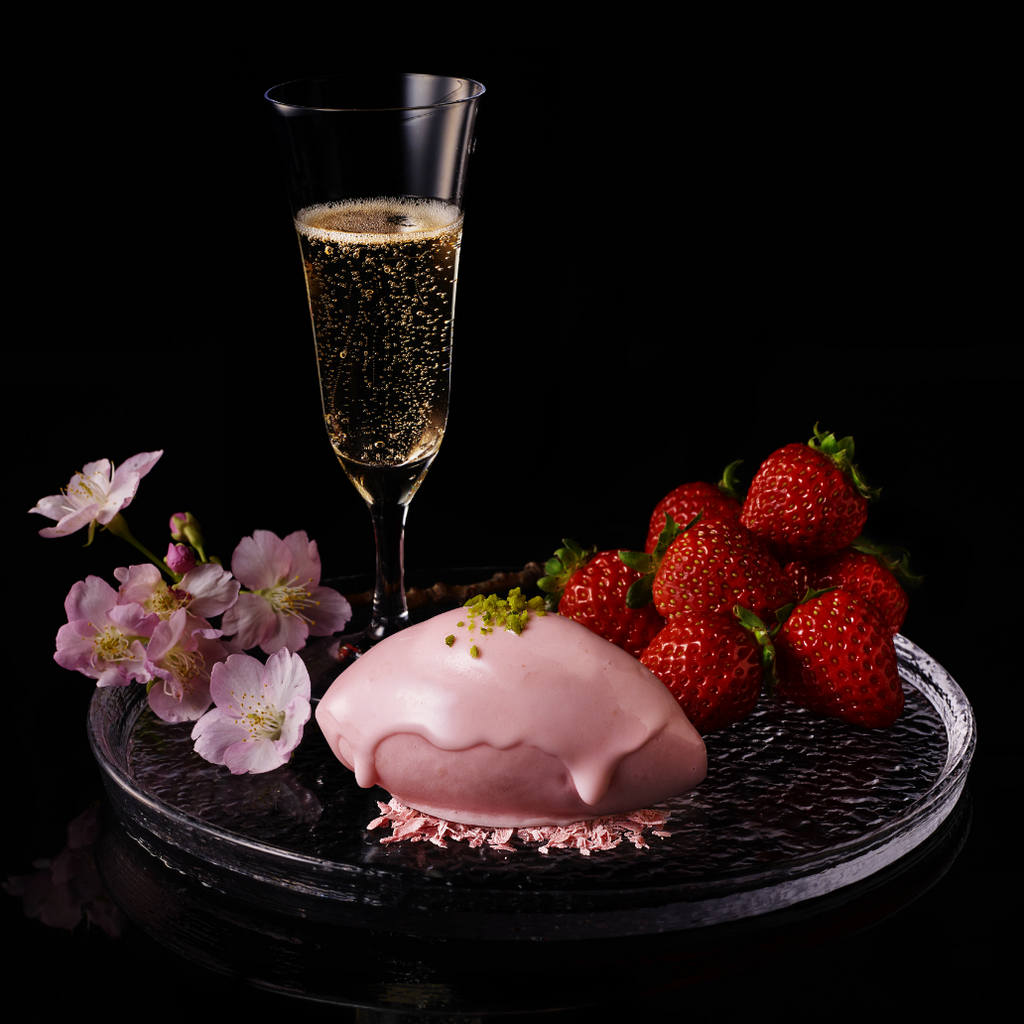 Spring Thunder (Dom Perignon, strawberry, cherry blossom, Japanese bla ...